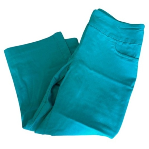 Ruby Rd. | Pants & Jumpsuits | Ruby Rd Favorites Womens Teal Green Pull ...